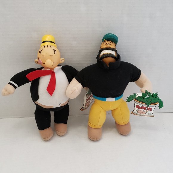 Play By Play | Accents | Vintage Collectors Popeye 200 Figures Plush ...